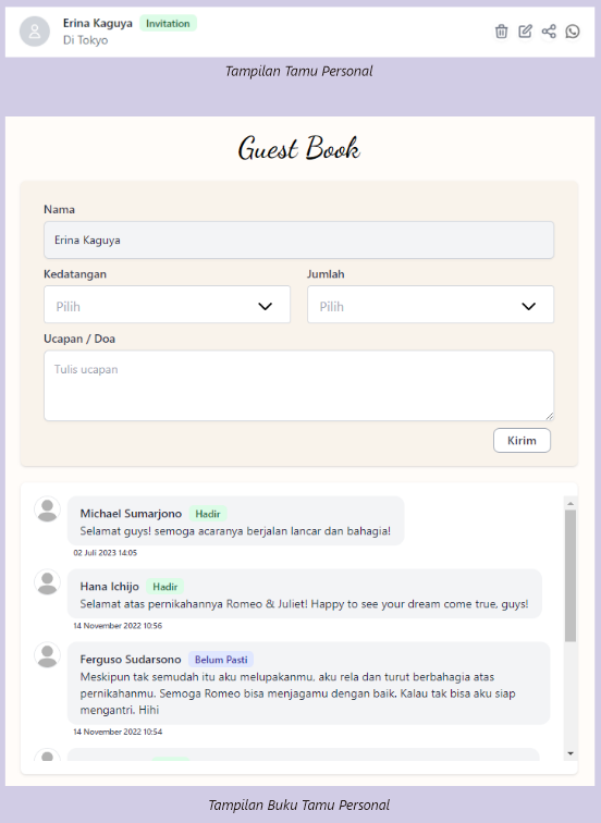 Edit Tamu - Tutorial Edit Website Undangan Datengdong - Datengdong